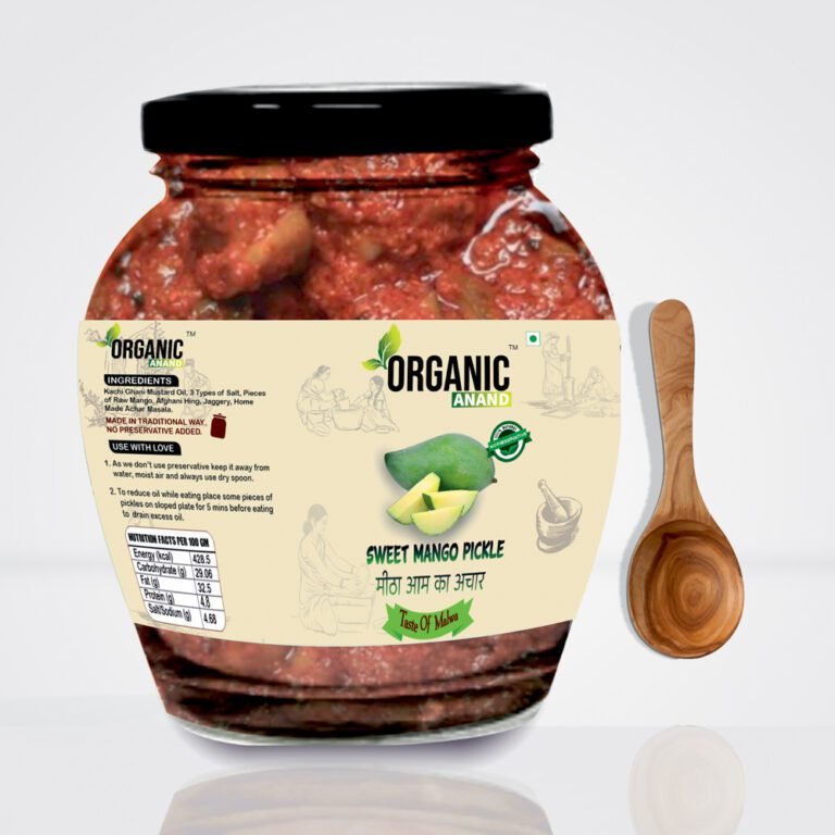 Sweet Keri ka Achar - Jaggery Mango Pickle - Buy now online!