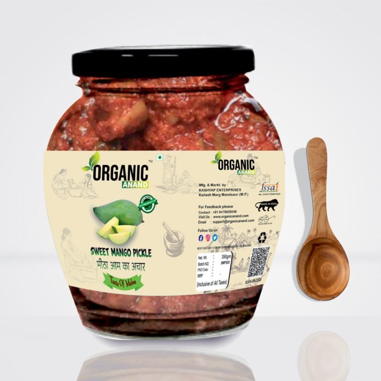 Sweet Keri ka Achar - Jaggery Mango Pickle - Buy now online!